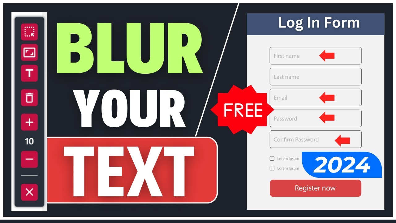Blur Text / Sensitive Data From Your Computer Screen || 2024🔥 - YouTube
