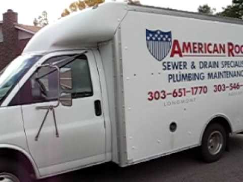 American Rooter Plumbing Service Truck - YouTube