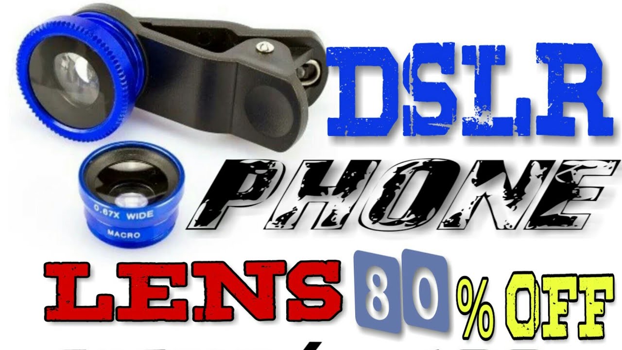 DSLR phone lens purchase || Arsh Saifi || holl of tech - YouTube