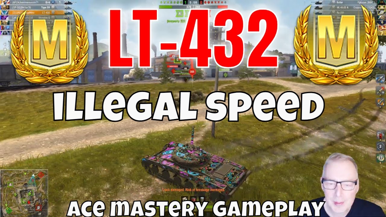 Mastering the LT-432 Light Tank | World of Tanks Blitz Tips - YouTube