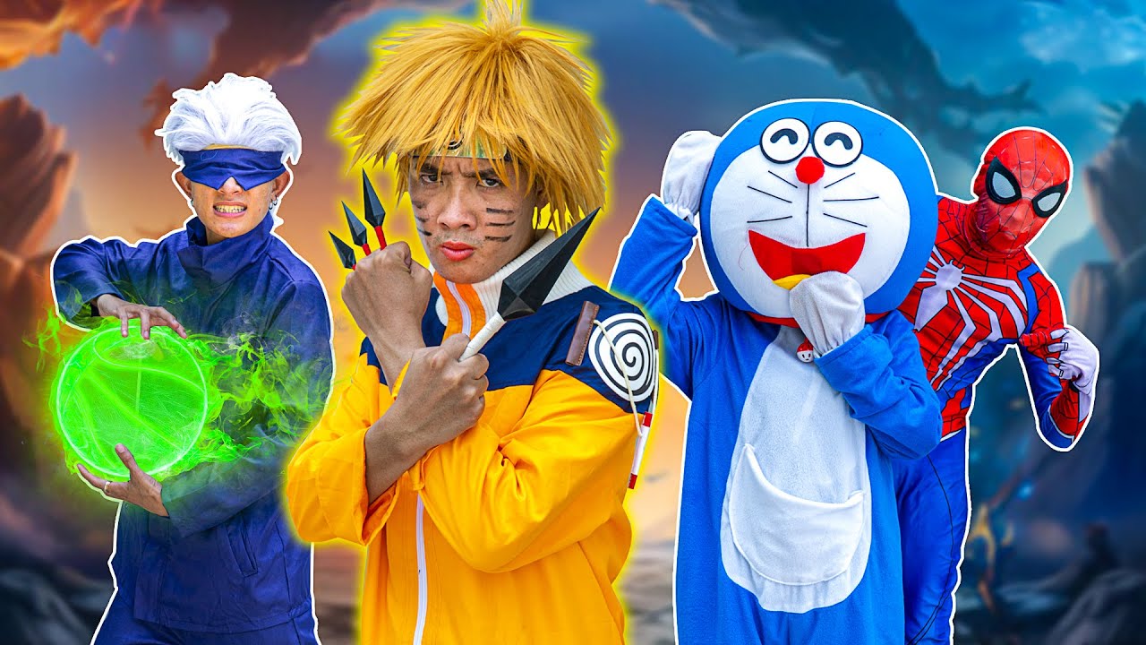 Doraemon New Episode | Team Anime: Naruto, Luffy Fight Dogday | ラえもん ...