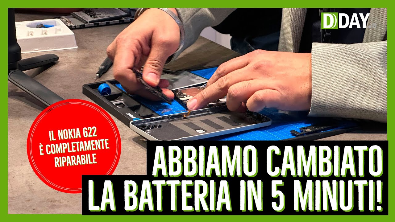 Cambiare la batteria di uno smartphone Nokia in 5 minuti? Fatto, ma l ...
