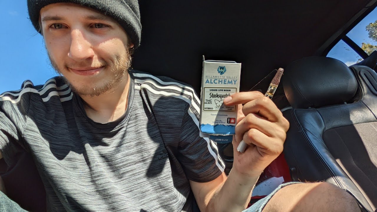 Smoking Hash Rosen for the first time 😍 - YouTube