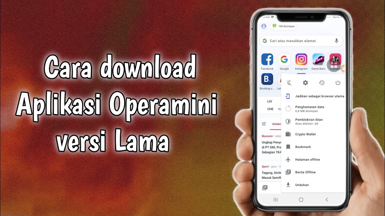 Cara Install dan Download Aplikasi Operamini versi Lama - YouTube
