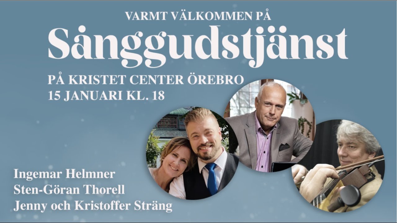 Gudstjänst | Ingemar Helmner | 2023-01-15 - YouTube
