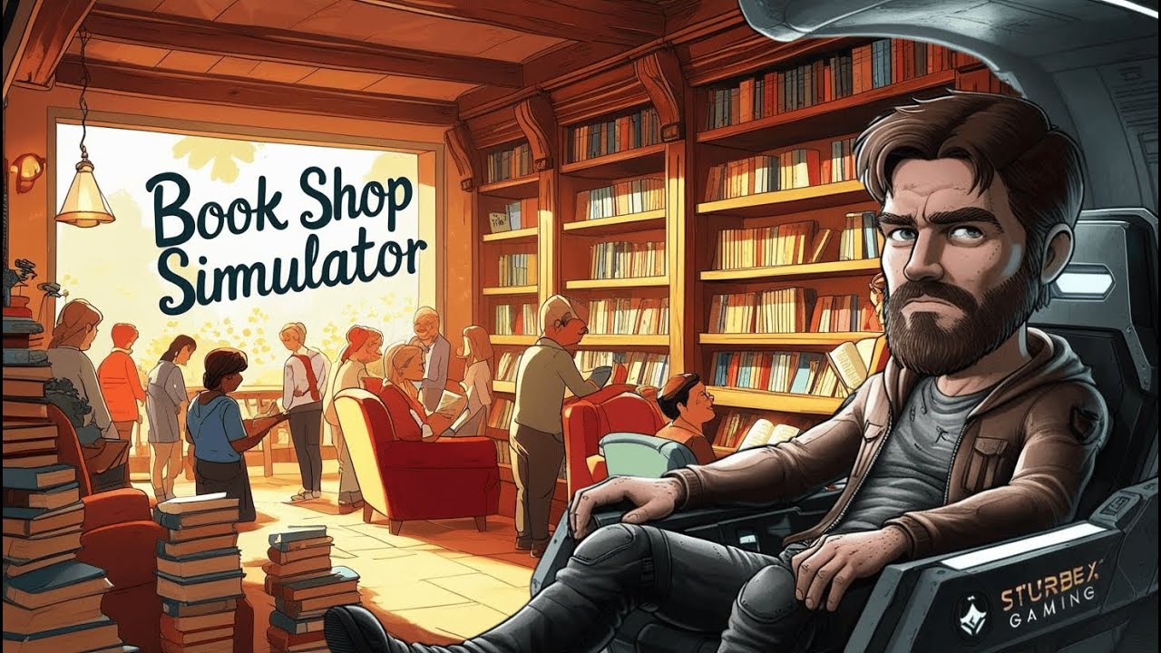 The Cozy world of - Bookshop Simulator - YouTube
