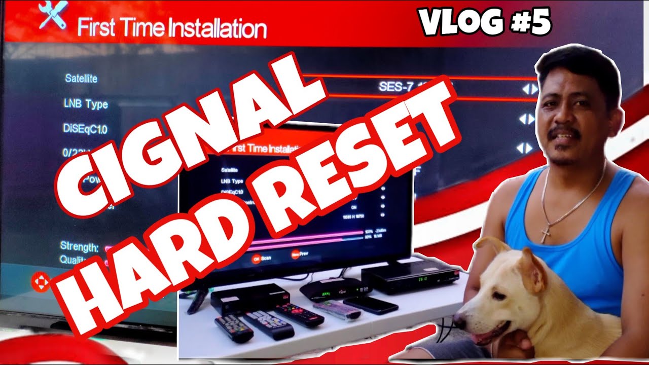 How to Perform Hard Reset on Cignal Digi Box | Different types - YouTube
