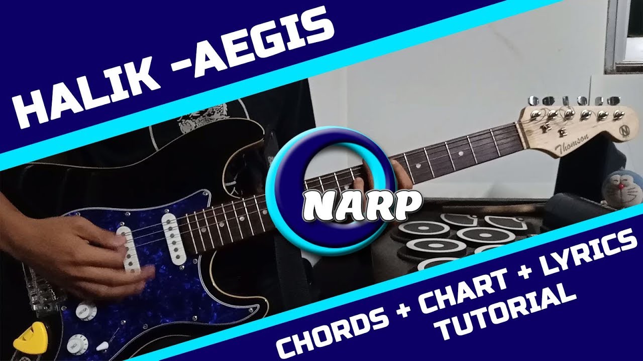 Halik - Aegis Guitar Tutorial w/ [ lyrics + chords + chart ] ALL CHORDS ...