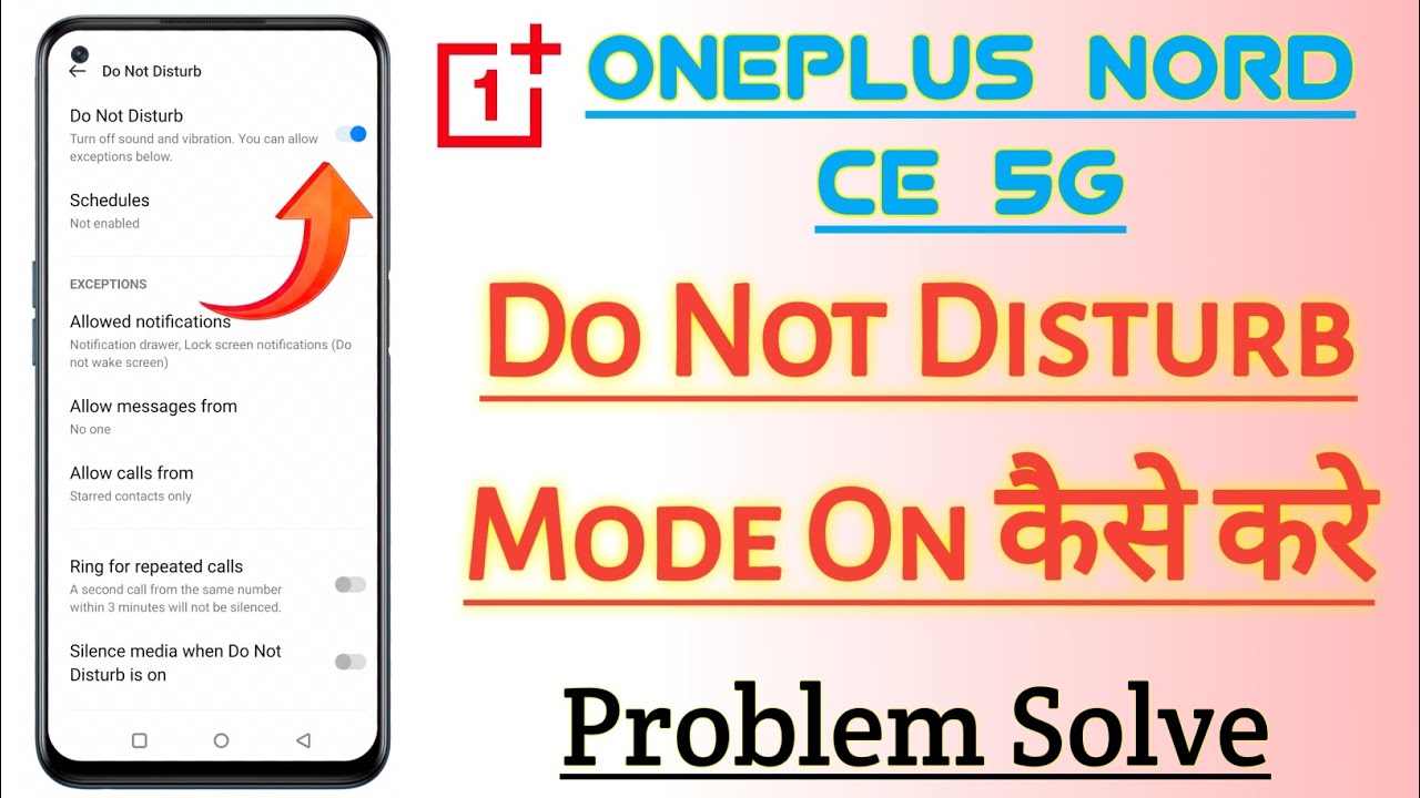 Oneplus Nord CE 5G Do Not Disturb Mode On Kaise Kare How To On Do oneplus-nord-ce-5g-do-not-disturb-mode-on-kaise-kare-how-to-on-do