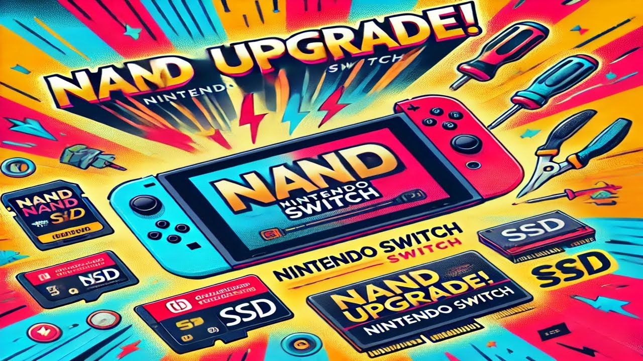 Upgrade de NAND de 256GB + Android & Linux no Nintendo Switch! 🔥🚀 - YouTube