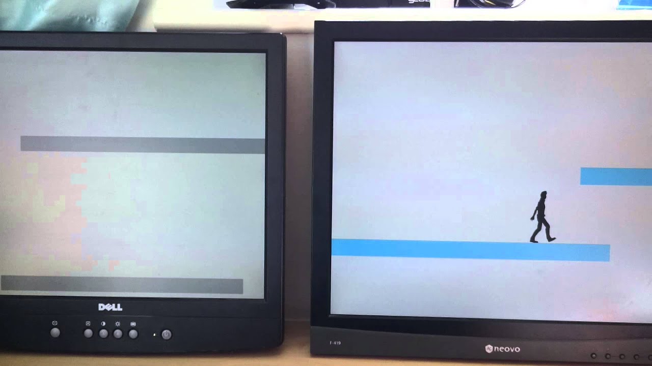 Dual screen gameplay test - YouTube