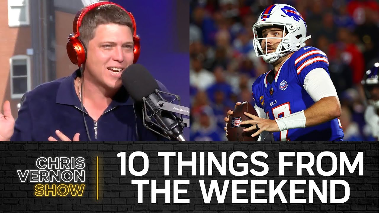 10 Things From The Weekend! | Chris Vernon Show - YouTube