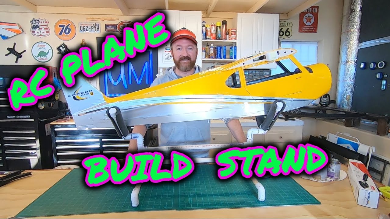 RC Airplane Build Stand - YouTube