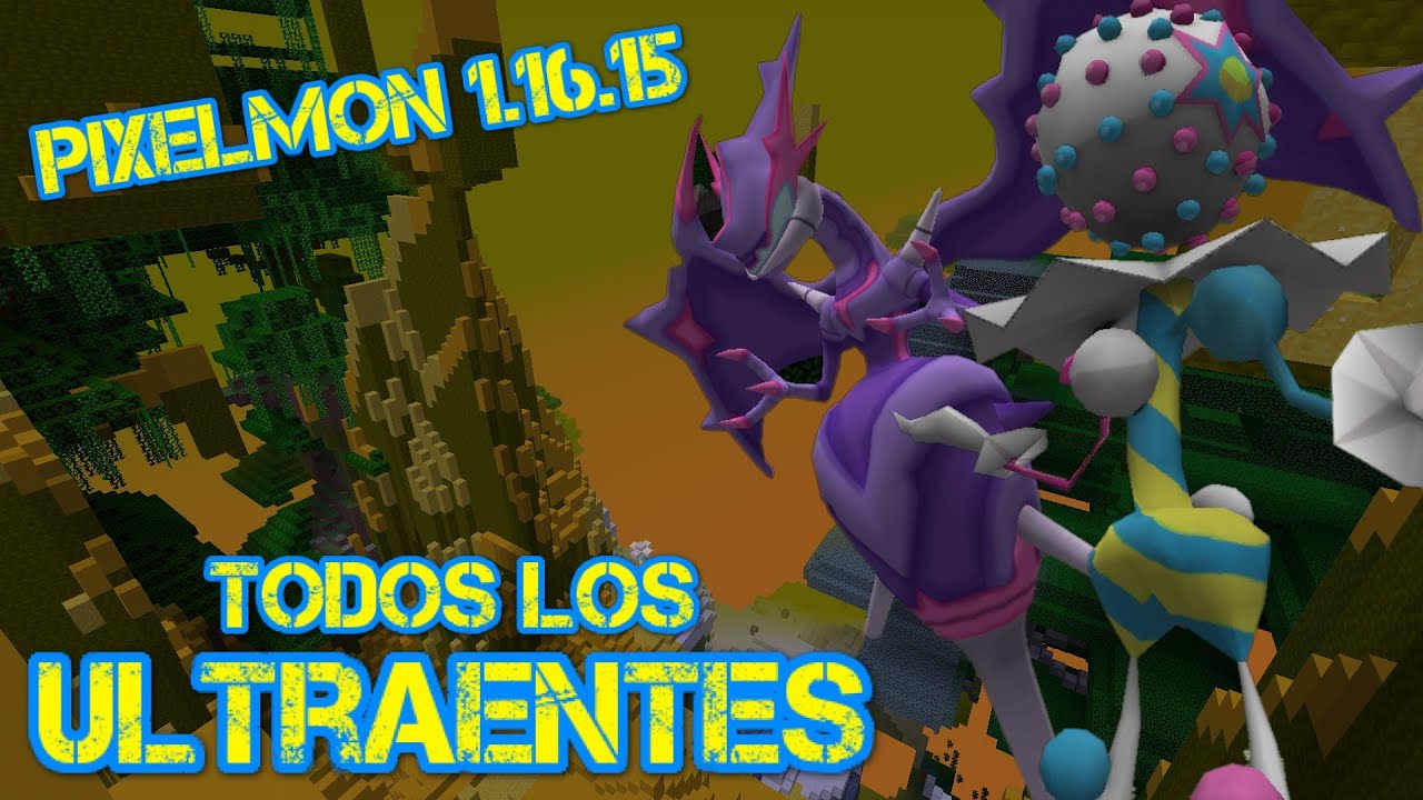 Como conseguir todo los ultraentes! I Pixelmon Reforged Tutorial I 1.16 ...