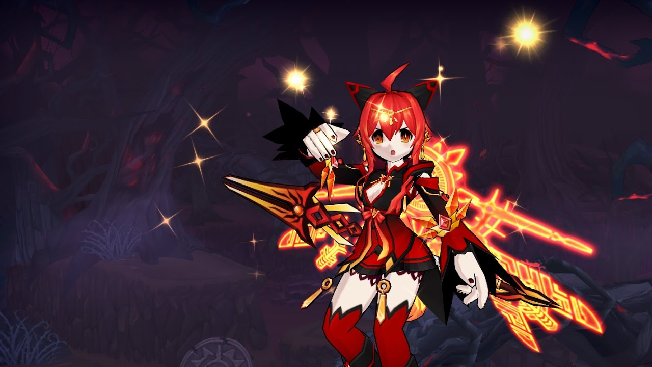 [엘소드/Elsword KR]아라-신이블 옵션 '데쓰 사인'/Ara-New evil tracer season3's option ...