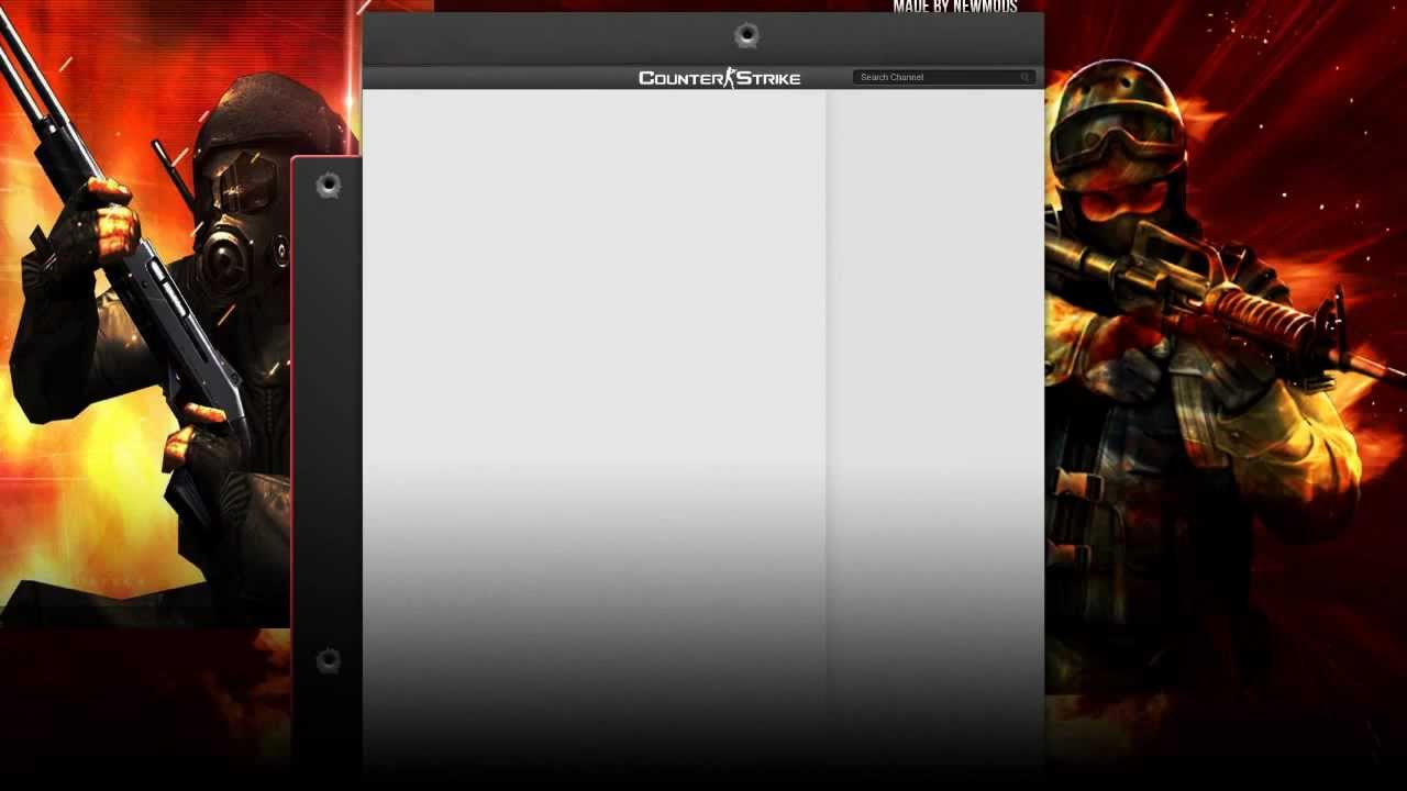 Counter Strike Youtube Background Template PSD - YouTube