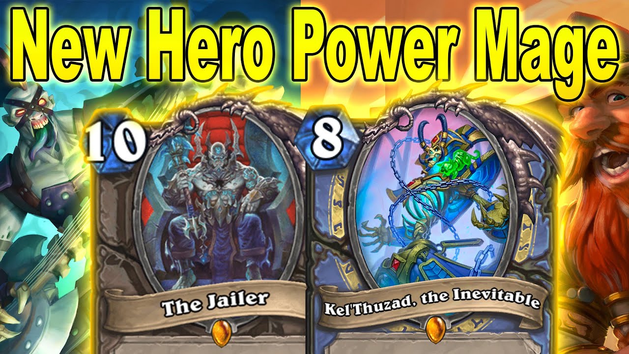 The Jailer Hero Power Skeleton Mage Is A Great Deck! Castle Nathria ...