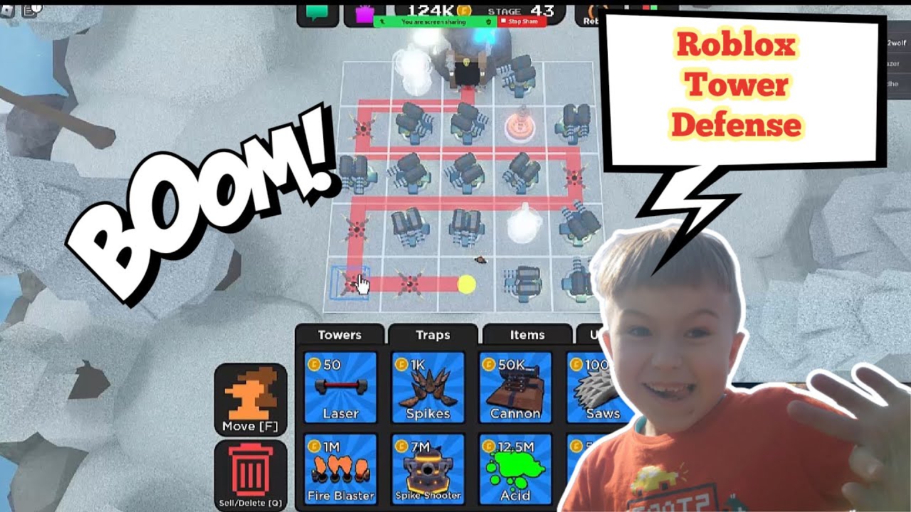 Roblox Tower Defense Simulator - Gameplay by Vsevolod Gamer & Co - YouTube