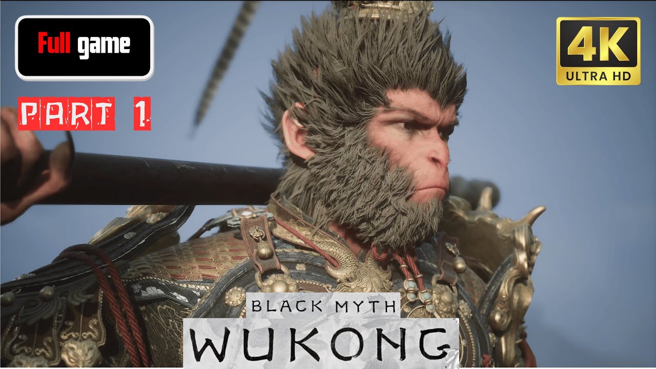 BLACK MYTH WUKONG : 4K GAMEPLAY ULTRA REALISTIC – EPIC FANTASY ...