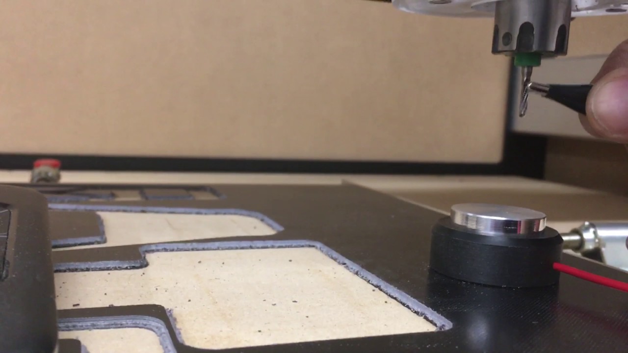 Shapeoko 3 Mach 3 Auto zero - YouTube