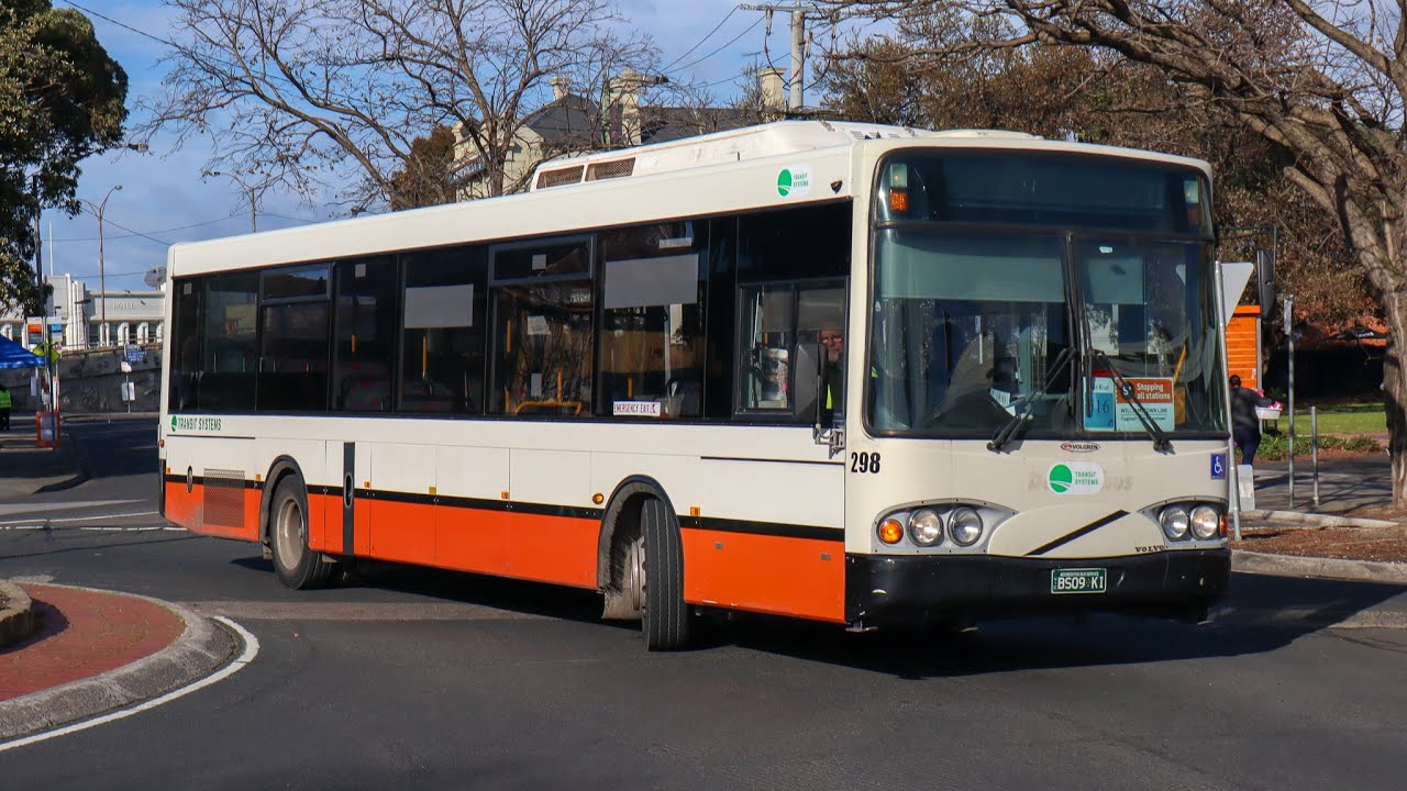 Transit Systems Bus 298 Volvo B10BLE, Volgren "CR222L" - YouTube