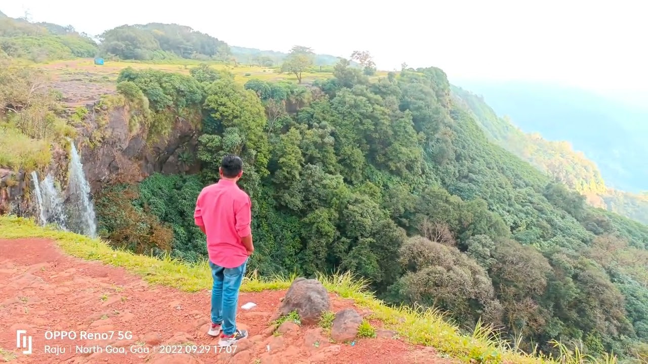 chikale falls near belagavi - YouTube