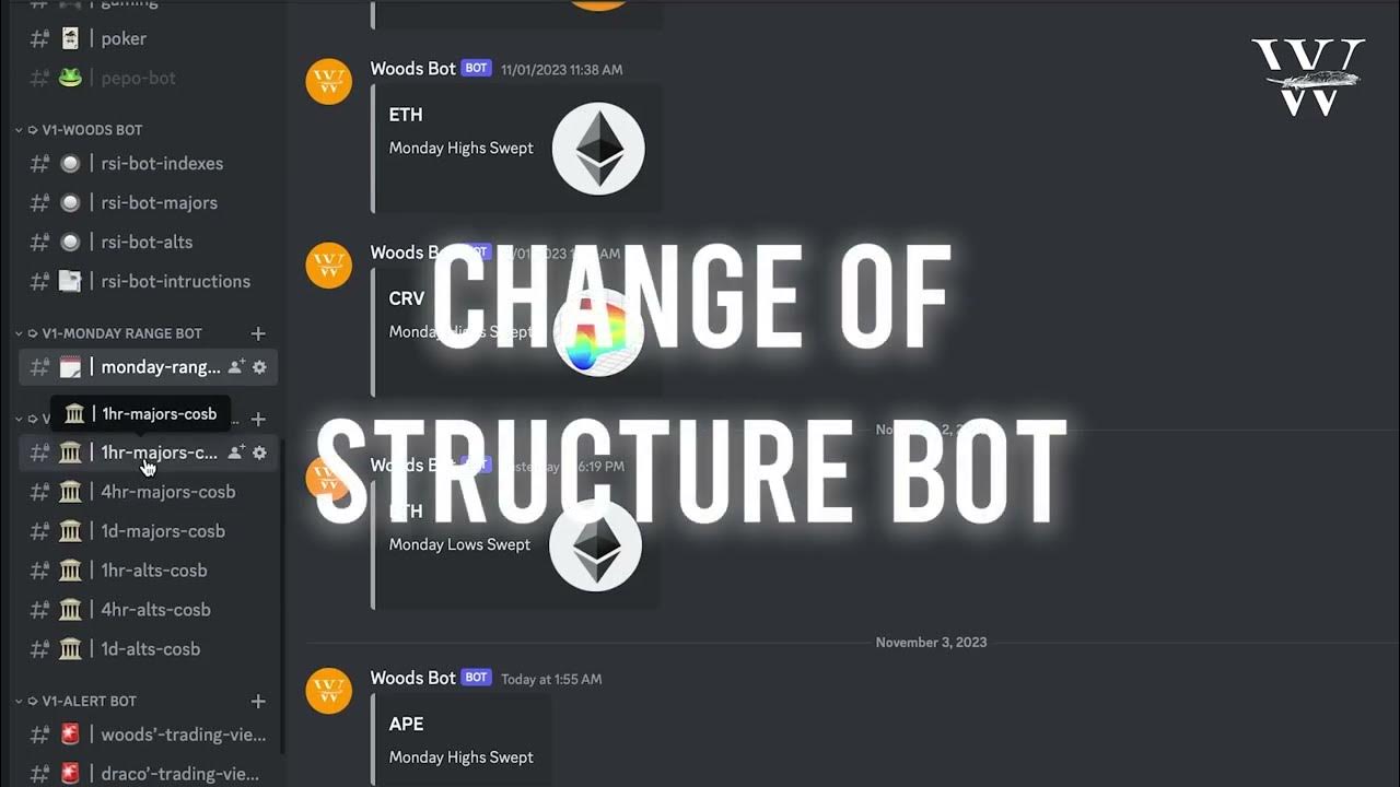 Wisdom By Woods - Structure Change Bot overview - YouTube