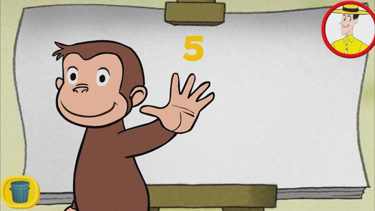 Curious George Monkey - George's fingers - YouTube