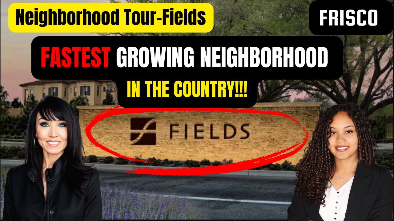 4K Tour The Fields Development | Fields West Frisco Texas Luxury ...