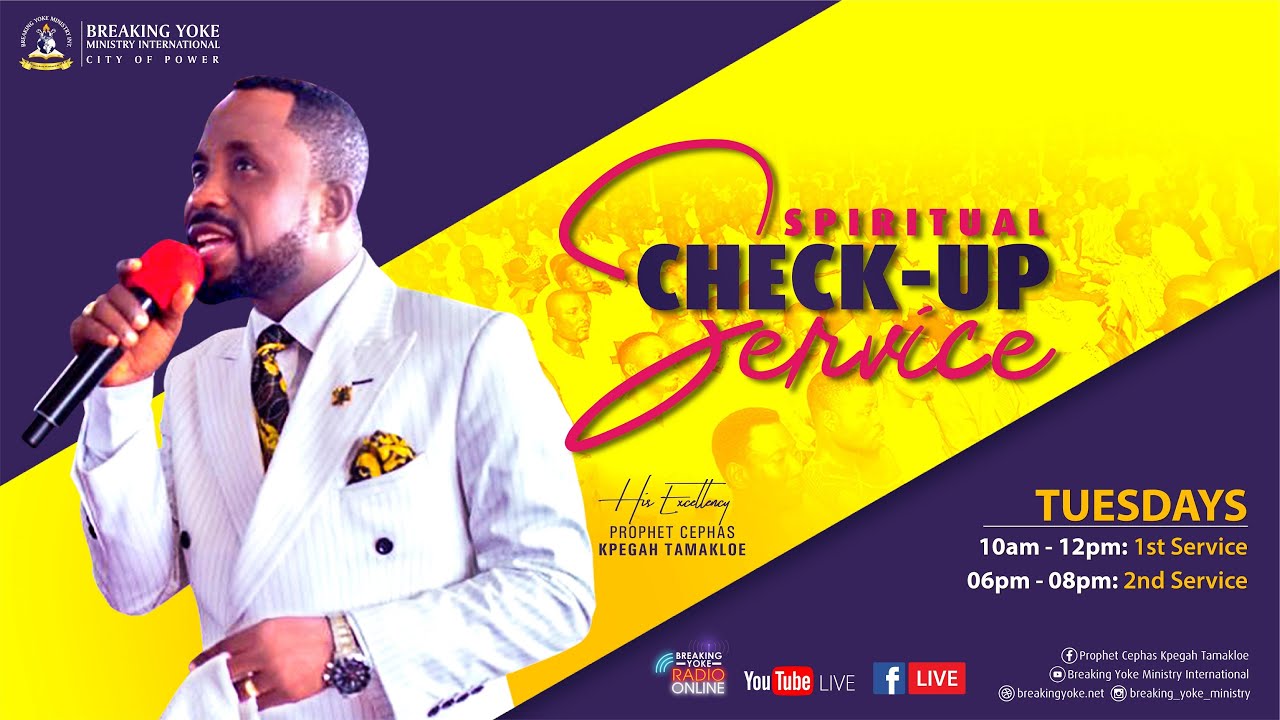 26||12||23 - TUESDAY EVENING SPIRITUAL CHECK-UP WITH PROPHET KPEGAH ...