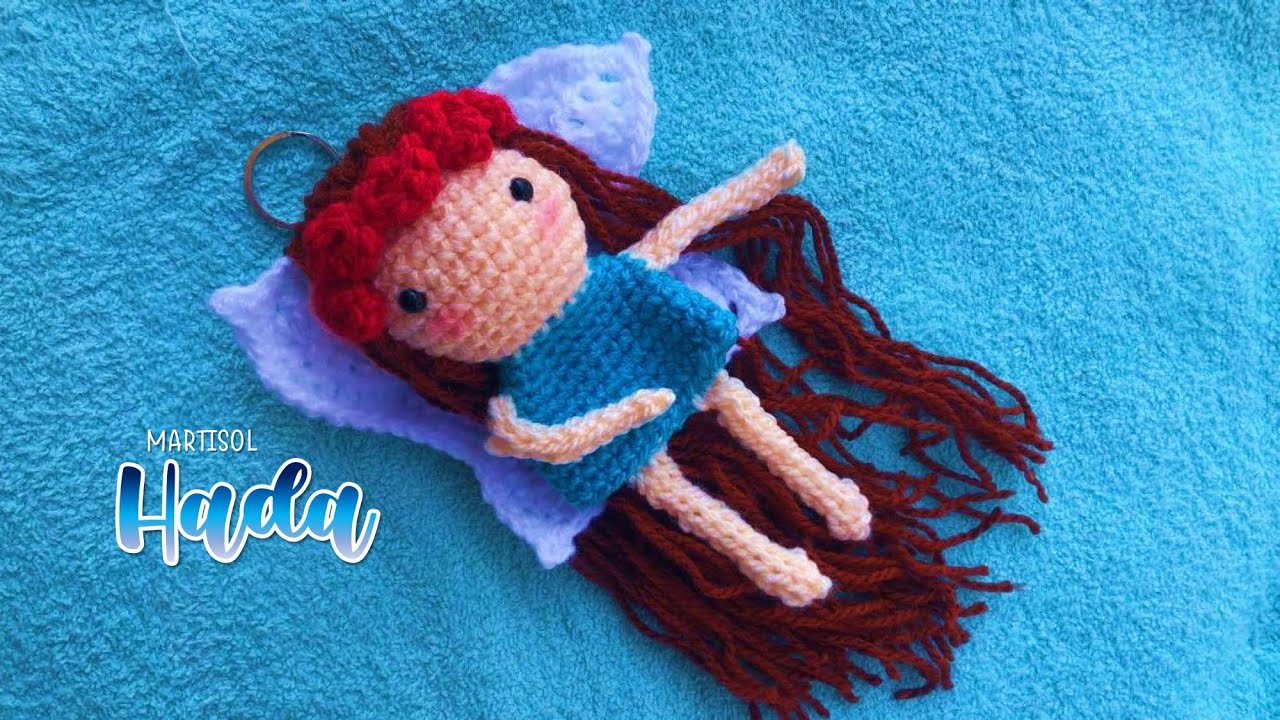 Amigurumi de hada 🙀 Martisol a crochet, amarás hacerla 👉🏻 paso a paso bien explicado 🧚🏻‍♀️ ...