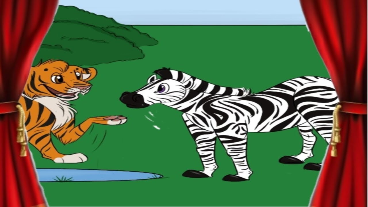 A Big Cat Meets a Zebra (Third Act) - YouTube