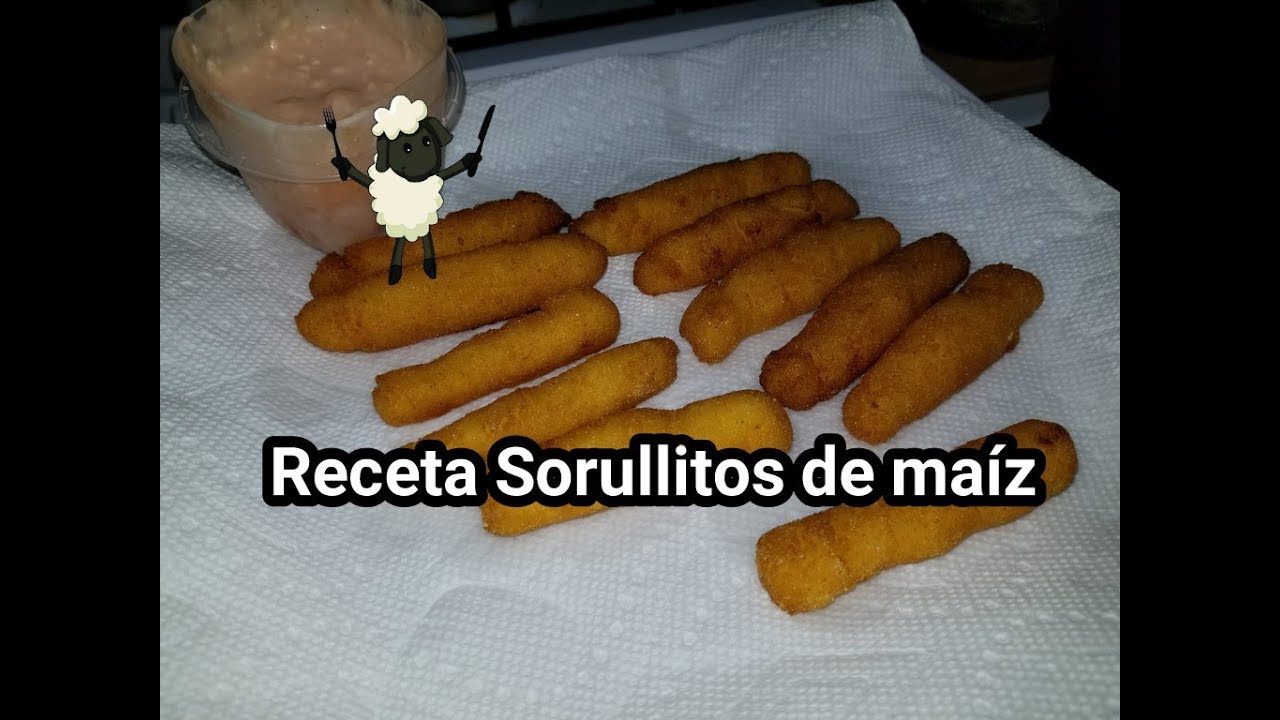 Receta Sorullitos de maíz Puerto Rico - YouTube