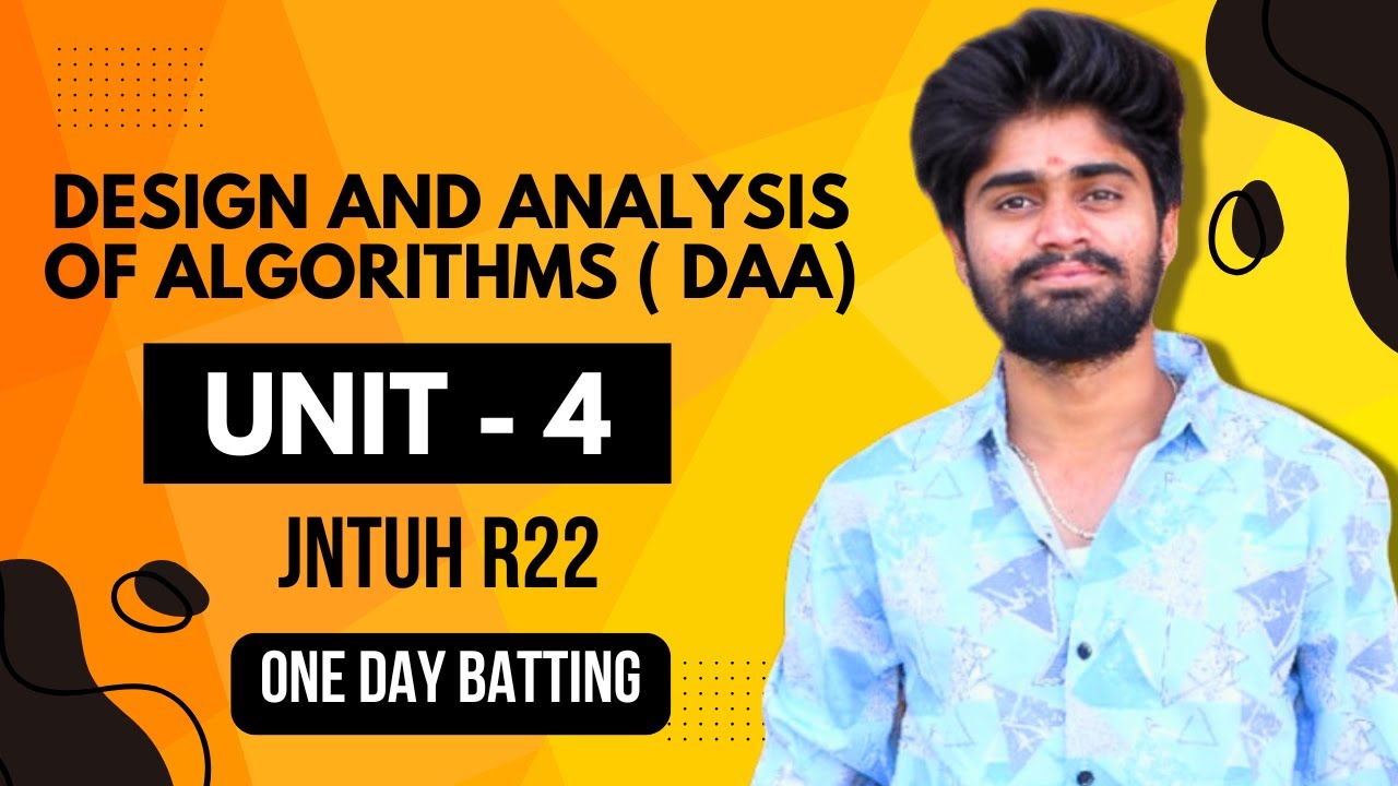 Daa Unit 4 Explanation Imp Questions Explained Jntuh R22 Easy Unit Codingfataka Youtube