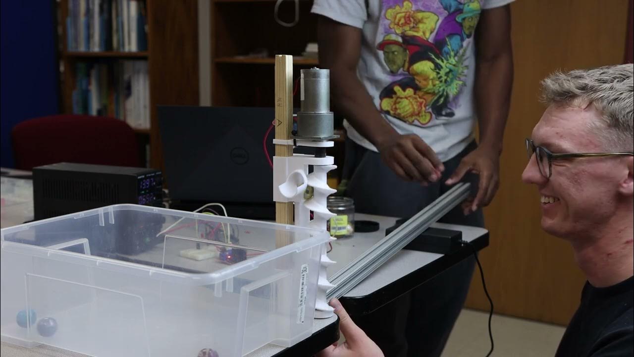 Marble Run Auger Prototype - YouTube
