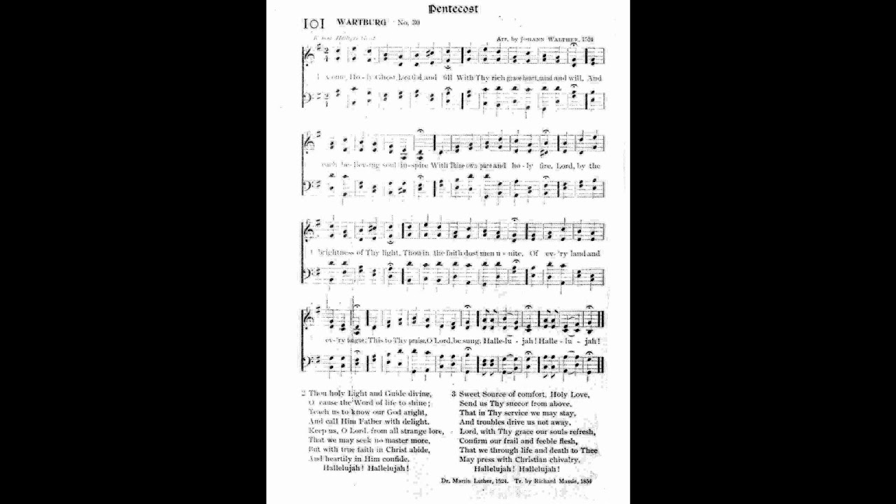Come, Holy Ghost, Lord God, and Fill (Komm, Heiliger Geist, Herre Gott ...