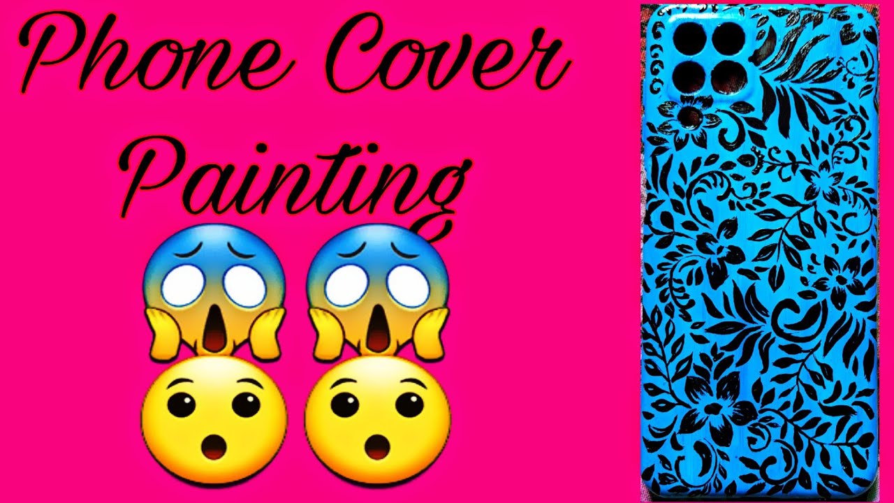 How to Draw Phone Cover Painting/Step by Step Phone cemer Painting ...
