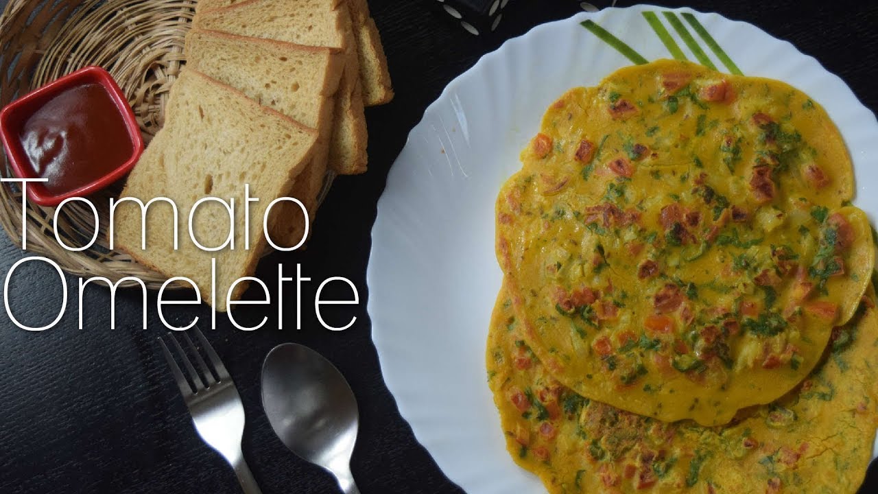 Healthy and Delicious Tomato Omelette Recipe with Besan | Gluten-Free ...