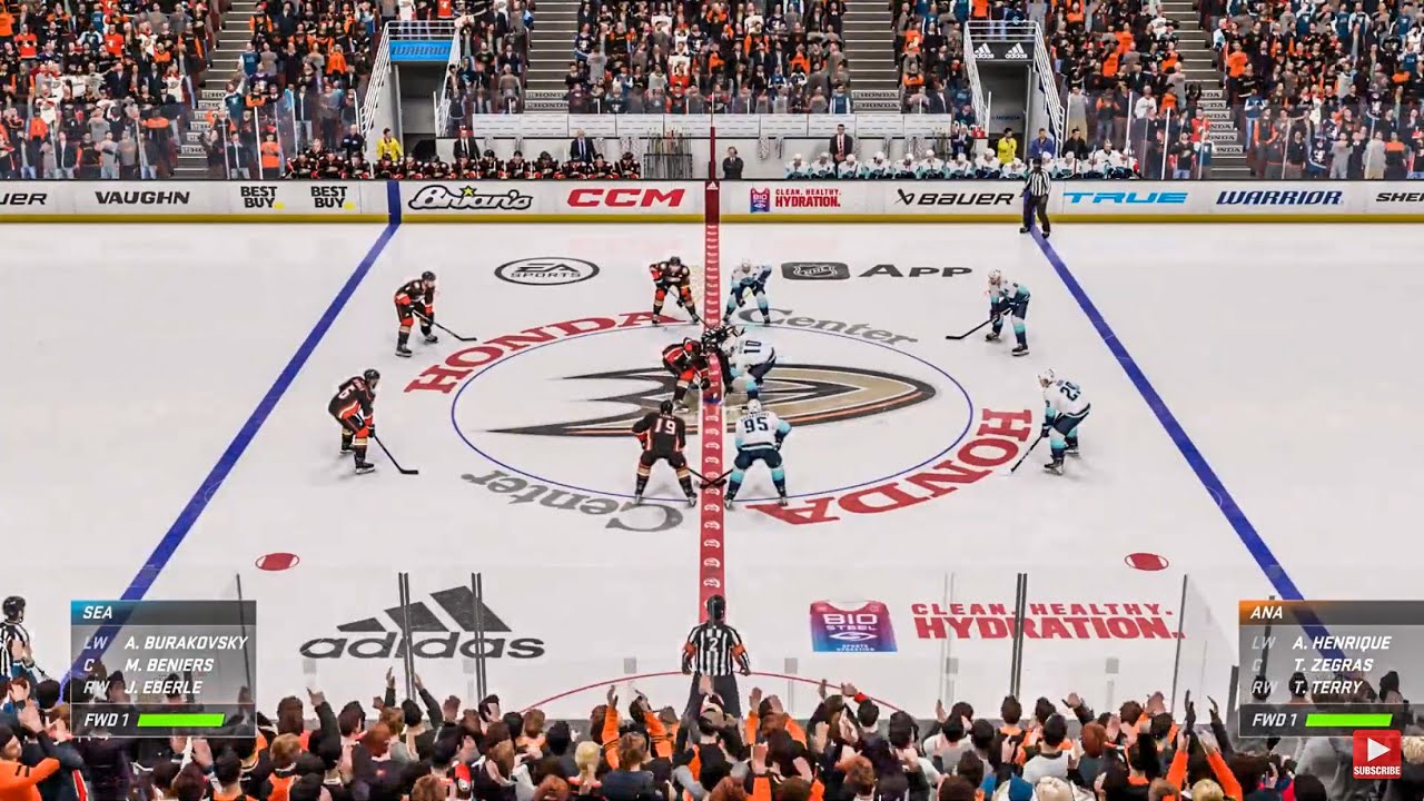 Seattle Kraken vs Anaheim Ducks 10/12/2022 NHL 23 Gameplay - YouTube