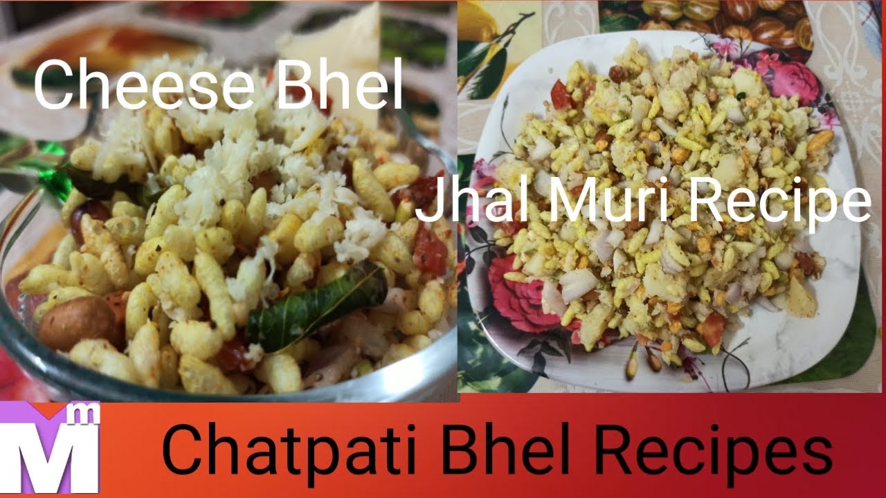 Chatpati Bhel Recipes/cheese bhel/Jhal Muri Recipe/indian street food ...