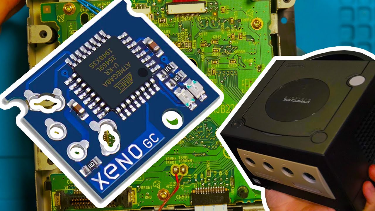 Gamecube Xeno Region Free Mod Chip - YouTube