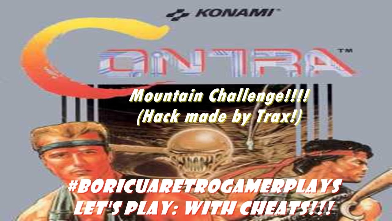 Let's Play: Contra: Mountain Challenge (With Cheats) - YouTube