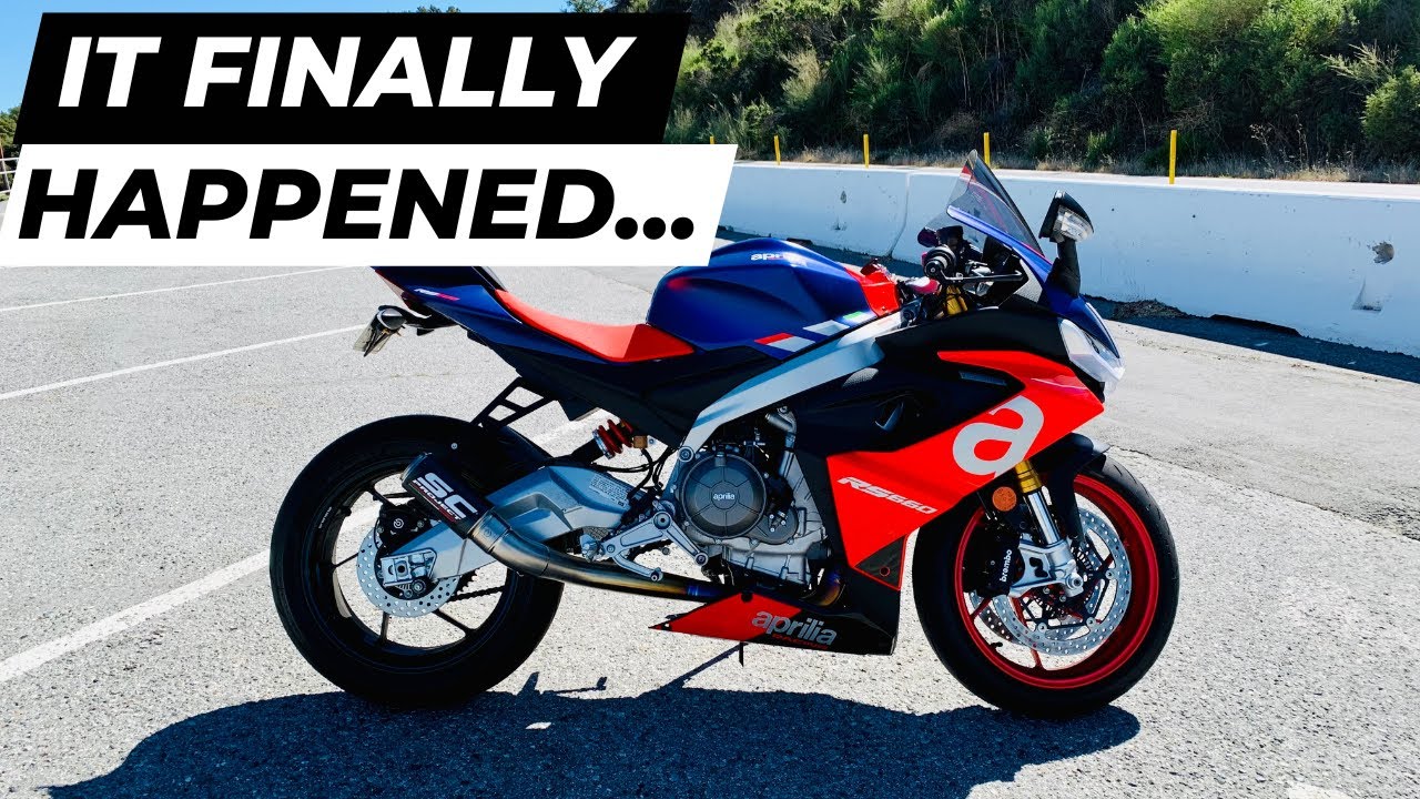 First RELIABILITY Issue... | Aprilia RS 660 - YouTube