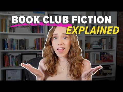 What the heck is book club fiction? - YouTube