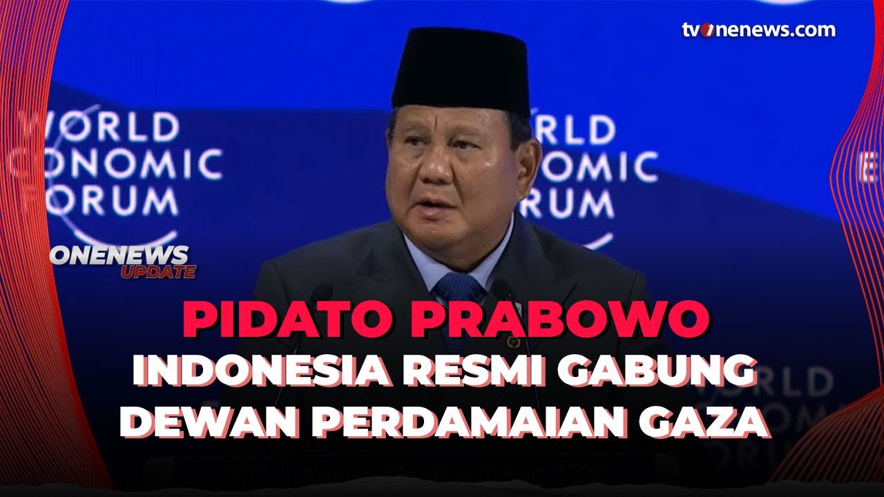 Prabowo: Penderitaan Rakyat Gaza Sudah Berkurang | OneNews Update - YouTube