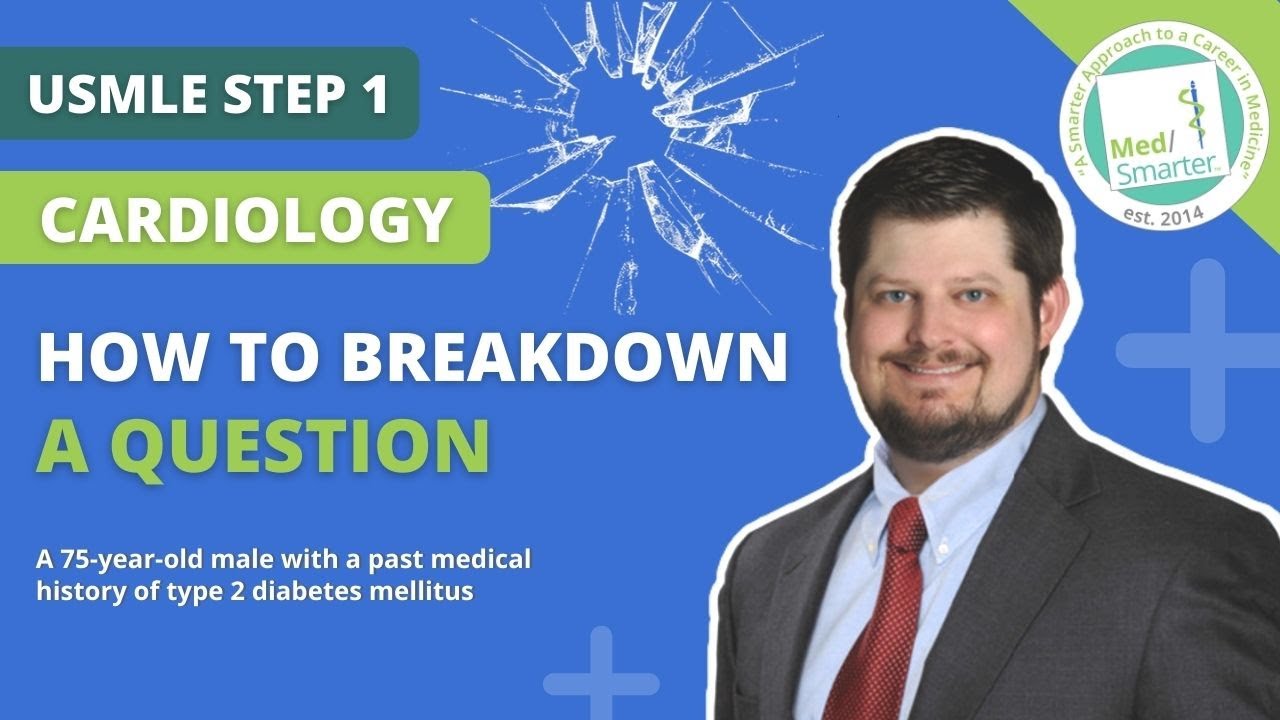 How to Break Down a Question | USMLE Step 1 | Cardiology | MedSmarter ...
