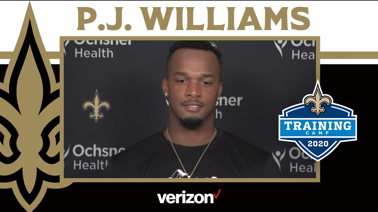 P.J. Williams talks about his transition to safety at Training Camp (8 ...