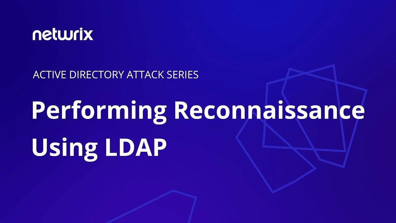 Attack Tutorial: Performing Reconnaissance using LDAP - YouTube
