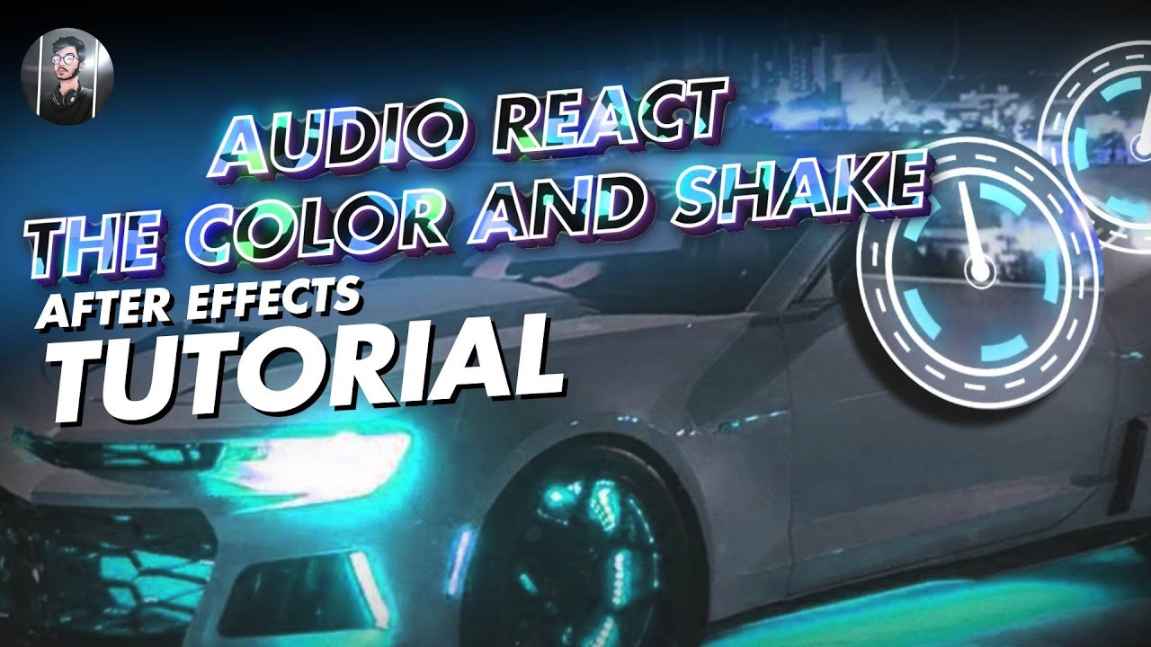 After Effects Tutorial: Image React to BASS, shakes, lights - YouTube