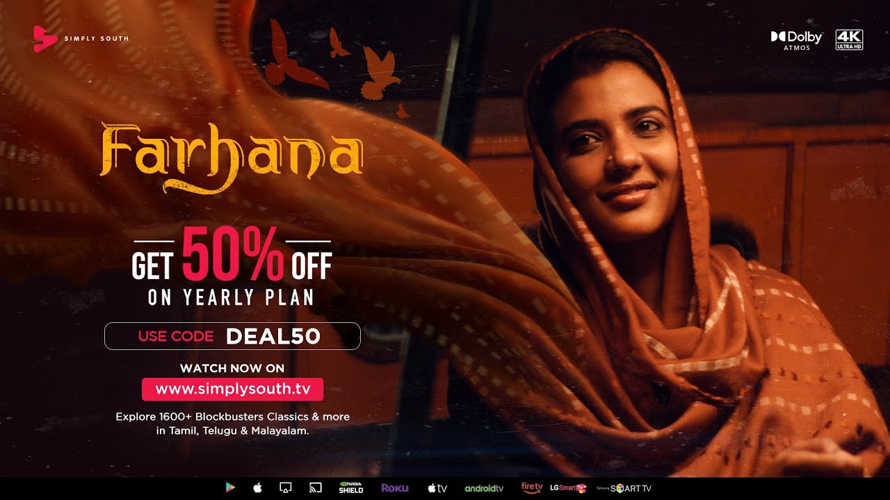 Farhana (2023) Tamil - Aishwarya Rajesh | Selvaraghavan | Justin ...
